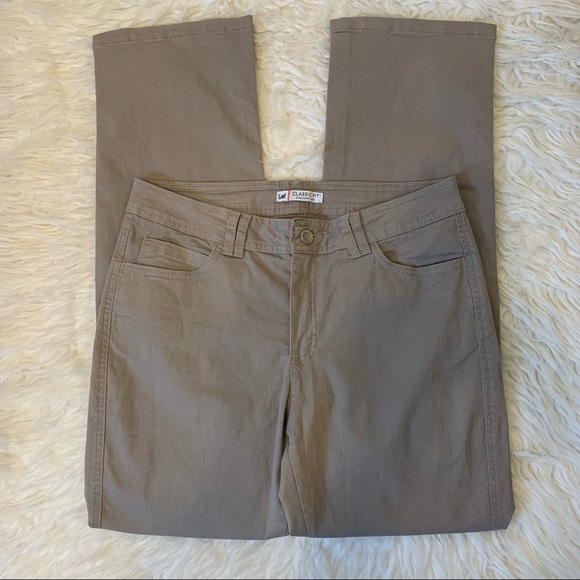 Lee | Pants & Jumpsuits | Lee Classic Fit Straight Leg Beige Pants ...
